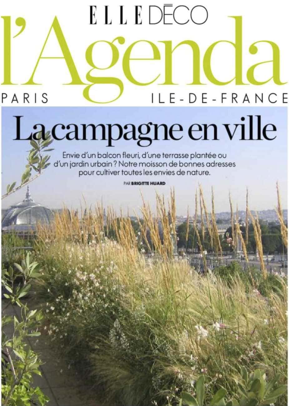 Elle Déco Agenda – Le vert à soi